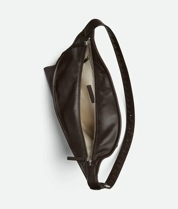 Bottega Veneta Small Zigzag - Bitter Chocolate/Fondant | Editorialist